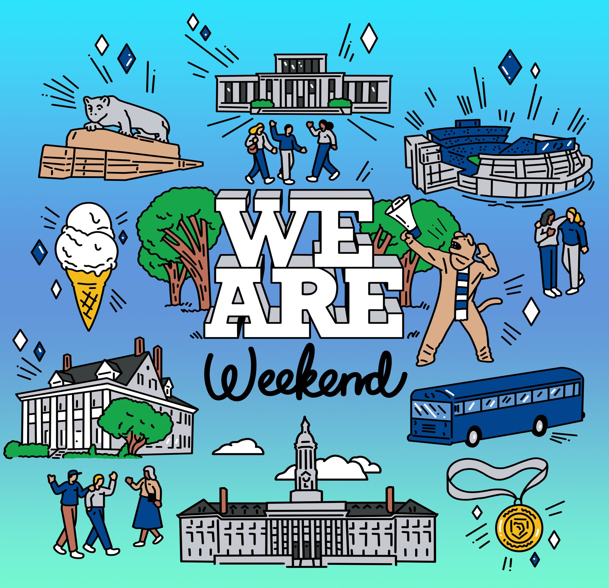 We Are Weekend is set | The Penn State Parent and Family Experience